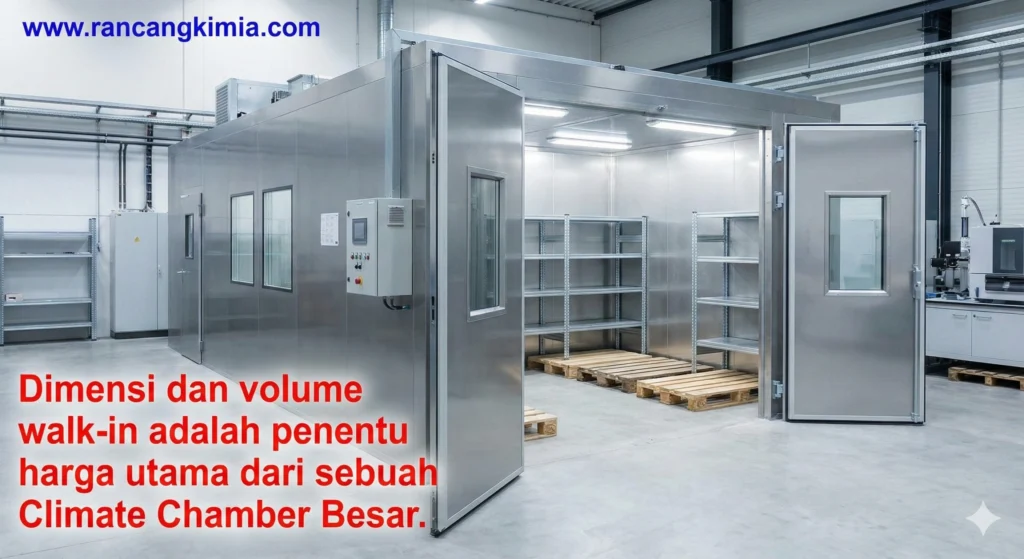 Harga Climate Chamber Besar: Faktor Penentu dan Peran Analisis Laboratorium