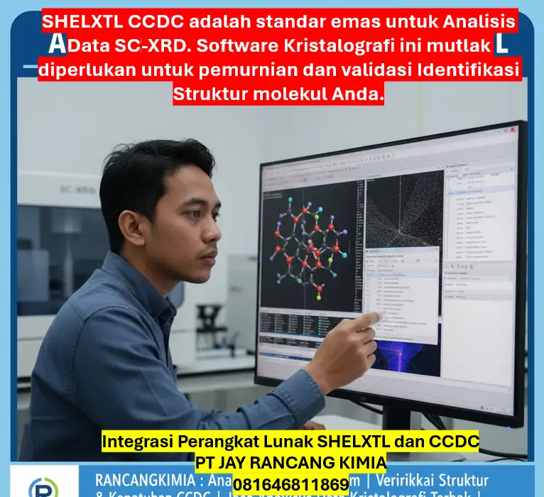 Integrasi Perangkat Lunak SHELXTL dan CCDC