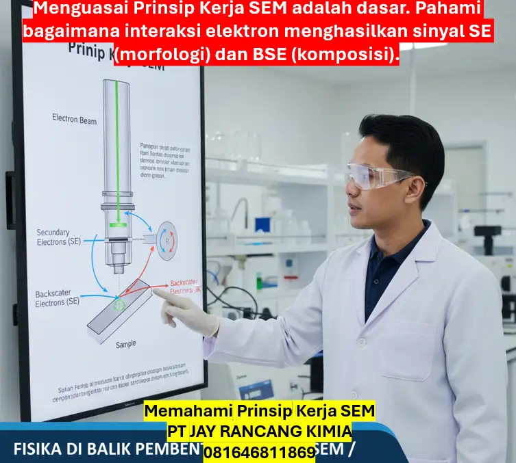 Memahami Prinsip Kerja SEM (Scanning Electron Microscope)
