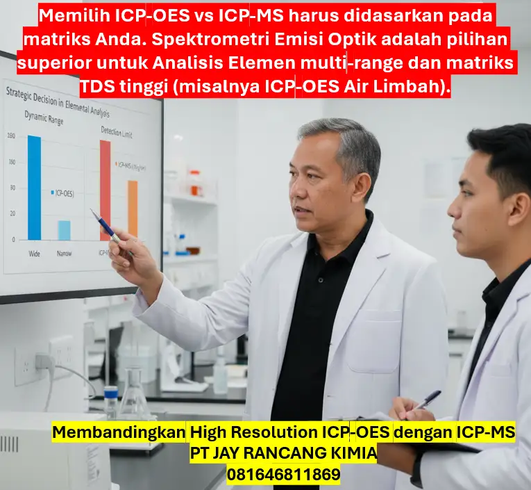 Membandingkan High Resolution ICP-OES dengan ICP-MS