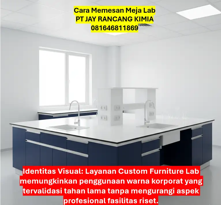 Cara Memesan Meja Lab dengan Dimensi dan Warna Sesuai Identitas Brand